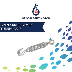 Jual Span Skrup Gemuk M16 Jarum Keras Water Mur Turnbuckle - Kota ...