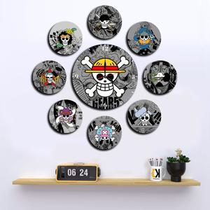 Jual Dekorasi Dinding One Piece Jam Dinding Onepiece Kayu Bulat Jumbo 1 ...