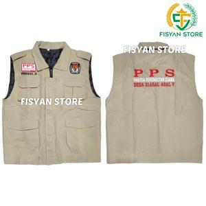 Jual Rompi PPS | Rompi Panitia Pemungutan Suara | Rompi KPU - Hitam, M ...