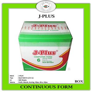 Promo Continous Form 91/2 x 11 6 Ply/2 ( K6 /2Jplus ) NCR / Kertas ...