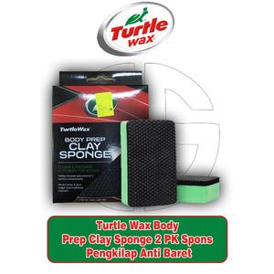 Jual Turtle Wax Body Prep Clay Sponge 2 PK Spons Pengkilap Anti Baret ...