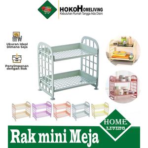 Jual LIMITED EDITION (HOKO) Rak Plastik Susun Mini / Rak 2 Susun Mini ...
