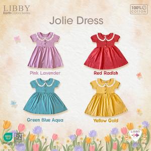 Promo LIBBY Earth Jolie Dress Anak Perempuan 6 Bulan - 8 Tahun (1 Pcs ...