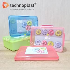 Jual Technoplast Gula Gula Big Box Food Container|Tempat Kue Serbaguna ...