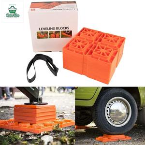 Jual NEW 5 Pack Heavy Duty Leveling Blocks RV Wheel Stopper Car Tyre ...