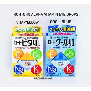 Jual ROHTO COOL 40a ROHTO VITA VITAMIN 40a ALPHA EYE DROPS - OBAT TETES ...