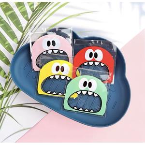Jual Plastik OPP Monster 10x10 cm satuan kemasan cookies permen gelang ...
