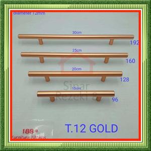 Jual TARIKAN PIPA 12 6304 GOLD EMAS GAGANG HANDLE LACI PINTU LEMARI ...