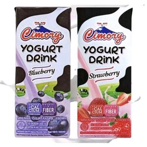 Jual CIMORY YOGHURT DRINK 200ml BLUEBERRY STRAWBERRY STROBERI PARCEL ...