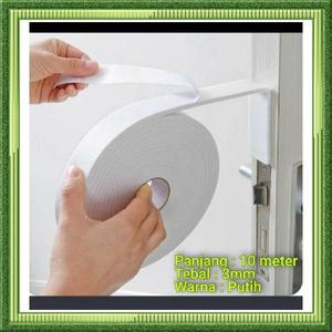 Jual 10 METER LIS PENUTUP CELAH PINTU DAN JENDELA PEREDAM SUARA & DEBU ...