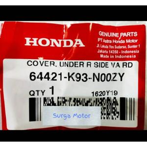 Jual Cover Under Side Cover Dek Lantai Kanan New Scoopy Fi Esp Merah ...