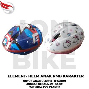 Jual Helm Sepeda Anak RMB Hello Kitty Captain America Cowok Cewek Bersepeda - Captain Amerika ...