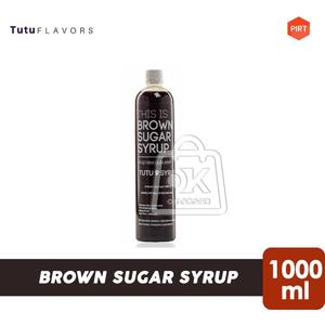 Jual Tutu Brown Sugar Syrup / Sirup Gula Aren (Botol Plastik 1000ml ...