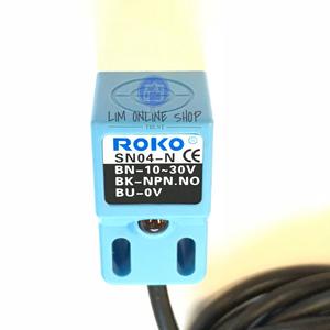 Jual ROKO SN04-N Sensor Proximity Metal Logam NPN NO Sensor logam ...