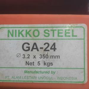 Jual KAWAT LAS GA-24 NIKKO STEEL 3.2MM AWS E7024 - Kab. Banyumas ...