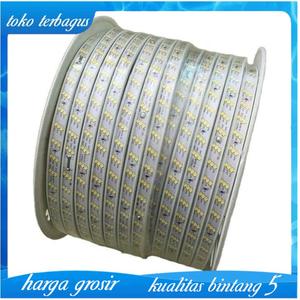 Jual Lampu LED Strip SMD 2835 120LED 180LED AC 220V PER METER Super Terang - 120LED/Warm ...