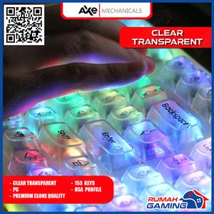 Jual KEYCAP - KEYCAPS - NSA - TRANSPARAN - PC - RGB - SEE THROUGH ...