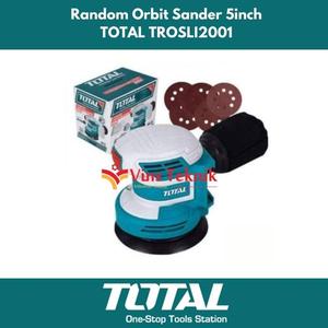 Jual mesin amplas baterai cordless Random Orbit Sander TOTAL TROSLI2001 ...