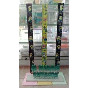 Jual ALAT UKUR PANJANG BAYI KAYU/Mistar pengukur tinggi badan balita ...