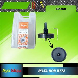 Jual Hole Saw Besi 60mm HoleSaw Besi 60mm Mata Bor Besi 60mm KUGEL ...