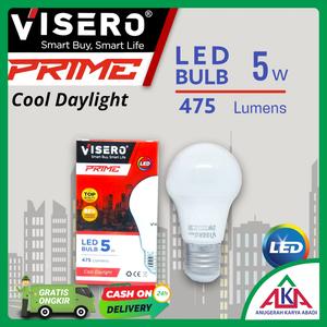 Jual Bohlam Lampu LED VISERO PRIME 5W SNI Hemat Energi Cool Daylight - 5 Watt - Kota Semarang ...