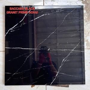 Jual GRANIT HITAM MOTIF 60X60 BACCARA BLACK /GRANITE LANTAI - Kab ...