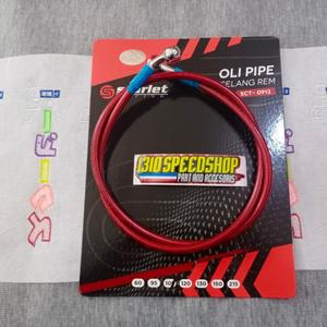 Jual SELANG REM SCARLET DEPAN UKURAN 105 MERAH CARBON NMAX DAN PCX 150 - Kab. Bekasi - Muhana ...