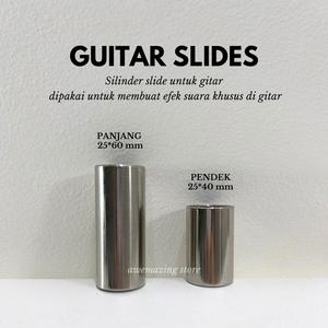 Jual Guitar slide / silinder slide gitar / silinder gitar besi untuk ...