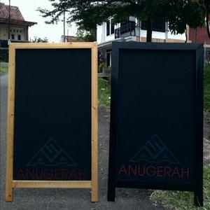 Jual Worth it!!! chalkboard menu 50*80cm standing papan tulis kapur ...