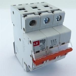 Jual MCB LS BKNB 3 POLE 6KA 6A (AMPERE) / MCB LS BKNB-3P-C6 3PHASE SNI ...