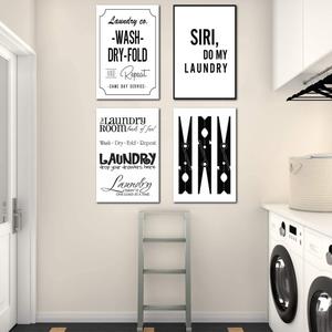 Jual Hiasan Dinding LAUNDRY [C 20X30] Wall Decor Pajangan Dinding - C1 ...