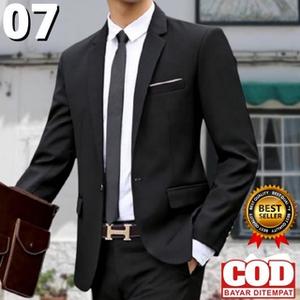 Jual JAS RESMI JAS NIKAH JAS FORMAL JAS WISUDA BLAZER PRIA BLACK CURVE ...