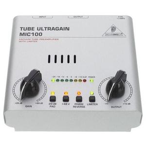 Jual Behringer MIC 100 Tube Preamplifier with Limiter - Kota Malang ...