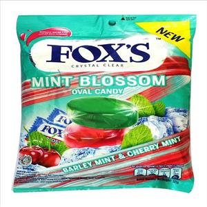 Jual S45714 PERMEN BUNGKUS FOX 125GR POUCH MINT BLOSSOM - Kota Medan ...