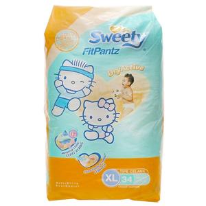 Jual Popok Sekali Pakai Sweety Fit Pants XL-34 - Kota Bandung - Mabuci ...