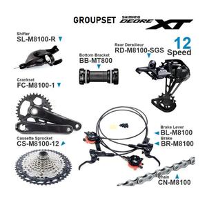 Jual Groupset MTB Grupset Shimano Deore XT M8100 1 x 12 Speed Hydraulic - Kota Tangerang Selatan ...