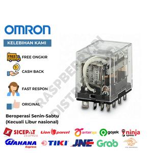 Jual OMRON RELAY LY4 220VAC LY-4 220VAC 14PIN 4PDT, 10 A, 24 VAC ...