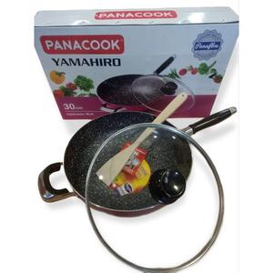 Jual Panci Panacook Yamahiro Ukuran 30Cm Anti Lengket + Tutup Kaca ...