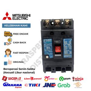 Jual MCCB MITSUBISHI NF50-CP 3P 50A 5KA / NFB MITSUBISHI NF50-CP 50A 3P 5KA - Jakarta Barat ...
