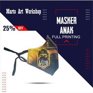Jual Masker Anak 3 Lapis Motif Letda Hyper Free Fire - Kab. Karanganyar ...