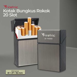 Jual Kotak Bungkus wadah Rokok 20 Slot anti lembab - gold - Jakarta ...