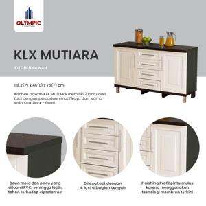 Jual Olympic Kitchen Set 2 Pintu + Laci / Rak Dapur / KLX010880i - Kota ...