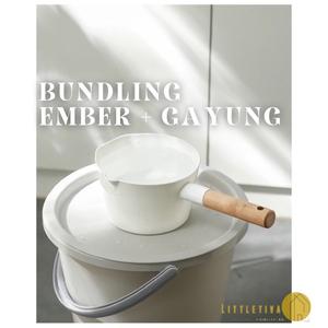Jual [BUNDLING] ember iuiga putih gayung putih aesthetic - Kota Bogor ...