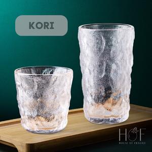 Jual KORI Gelas Kaca Glacier Gelas Kaca Motif Frosty Gelas Mocktail ...