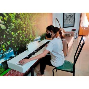 Jual Piano Digital Pemula Fort Batavia Le Hitam,Putih,Coklat Tanpa ...