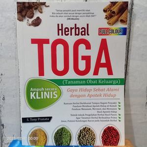 Jual ORIGINAL buku herbal toga tanaman obat keluarga gaya hidup sehat ...