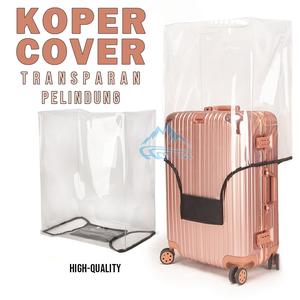 Jual Cover Pelindung Koper Luggage Cover Transparant PVC 20 24 28 inch ...