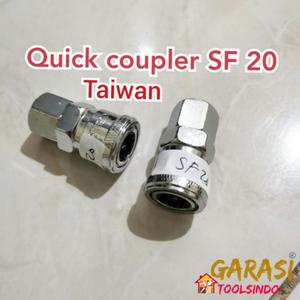 Jual quick coupler SF20 konektor selang kompresor kopler SF 20 - Kota ...