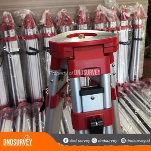 Jual Tripod Merah Untuk Total Station Theodolite Waterpass Dan Prisma ...
