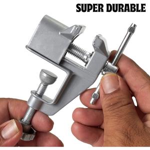 Jual klem meja mini / catok meja / mini bench vise / ragum mini - Kota ...